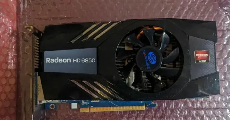 A Look Back: AMD's Radeon HD 6850 Graphics Card